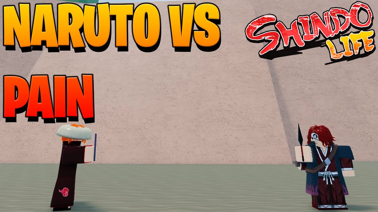 DESTRUIÇÃO DE KONOHA - PAIN VS NARUTO NO SHINDO LIFE - YouTube