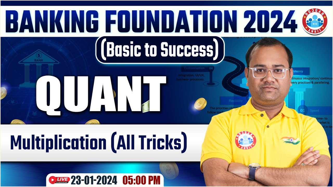 Bank Exams Foundation Class, Quant For Bank Exams, Multiplication (All ...