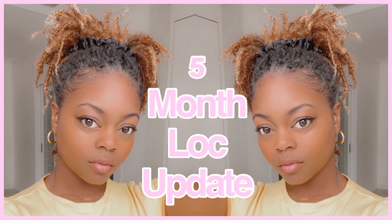 5 Month Loc Update | Two Strand Twist Starter Locs | Loc Journey - YouTube