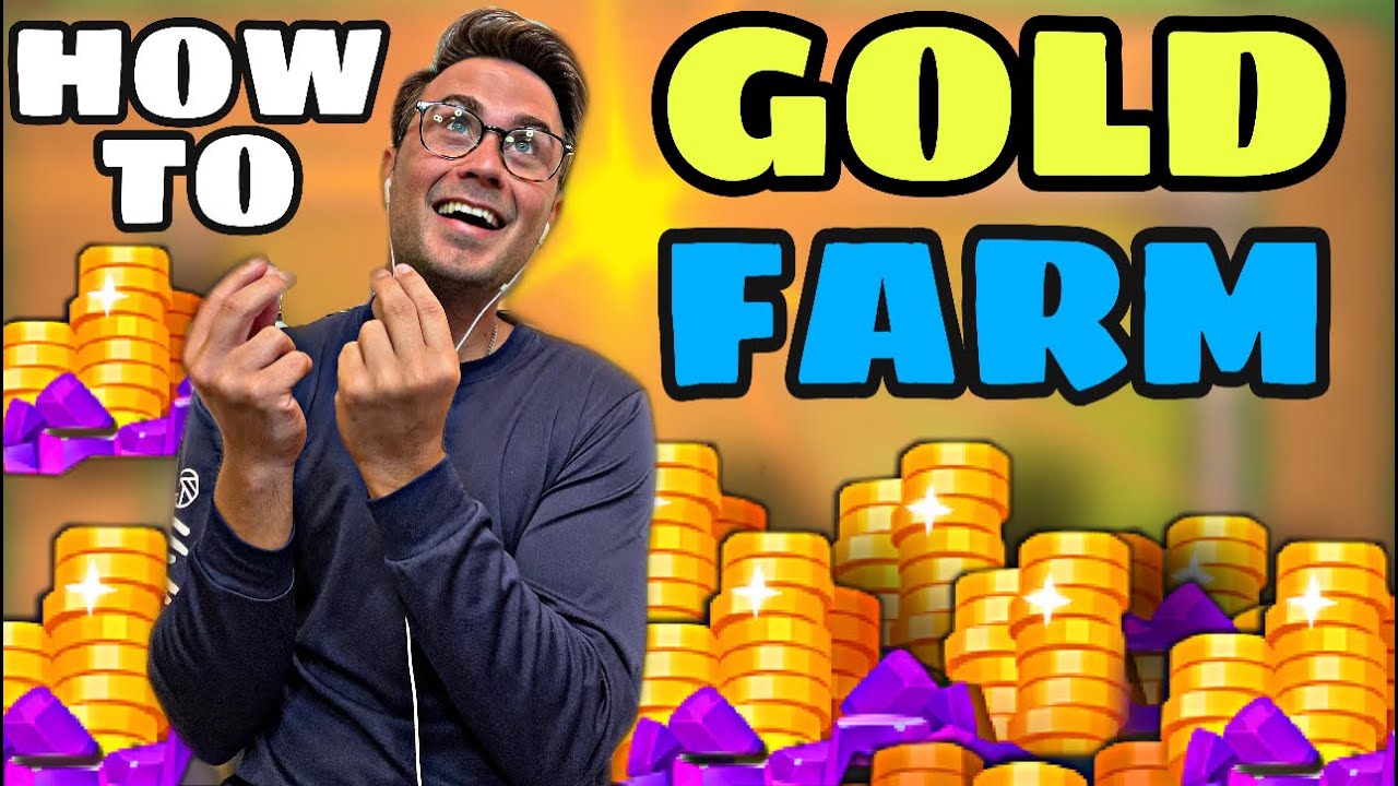 RUSH ROYALE - HOW TO GOLD FARM!! - YouTube