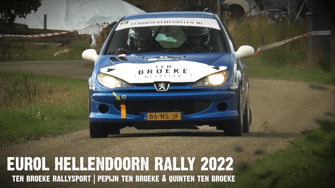 Eurol Hellendoorn Rally 2022 [4K] | Ten Broeke Rallysport - YouTube