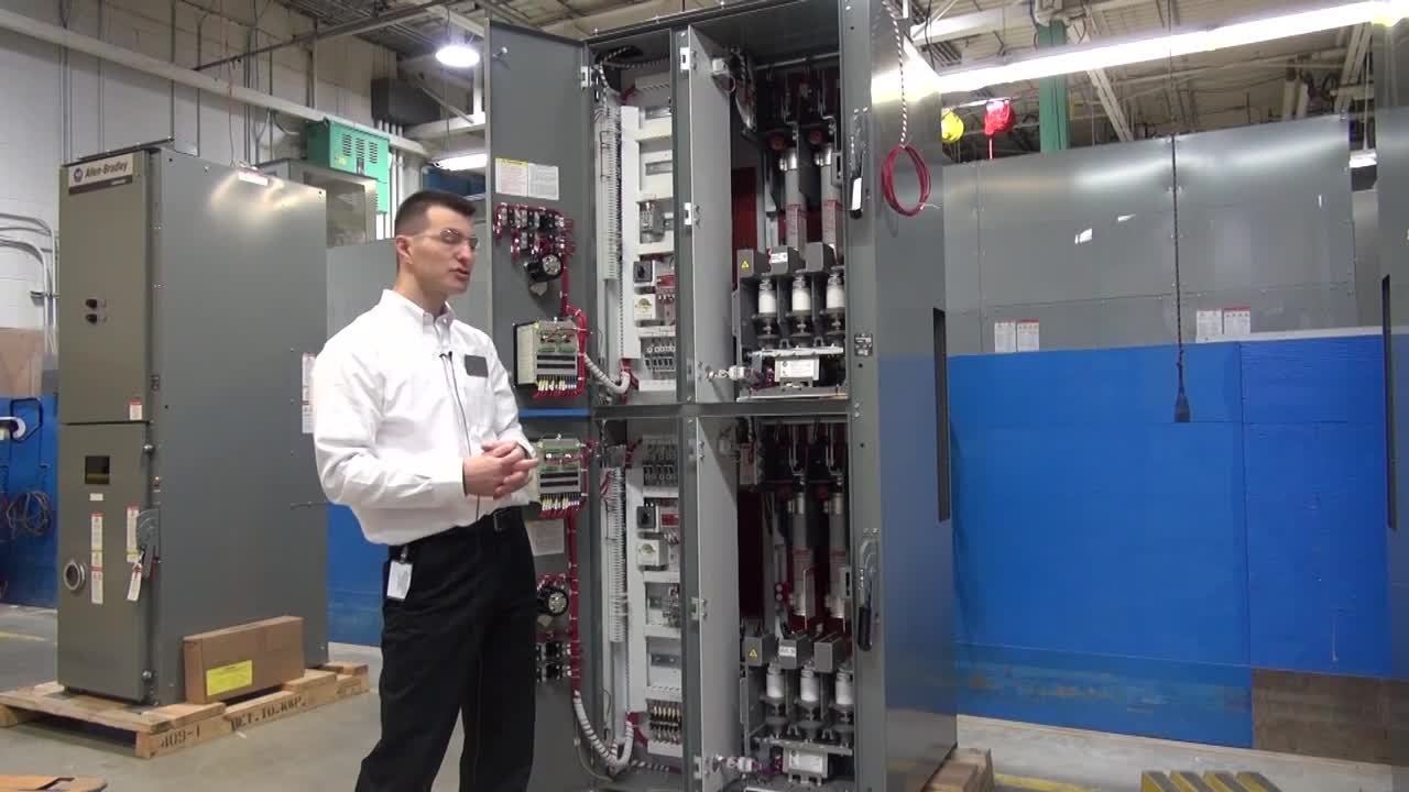 How to Access the Bus of a Medium Voltage Starter - YouTube