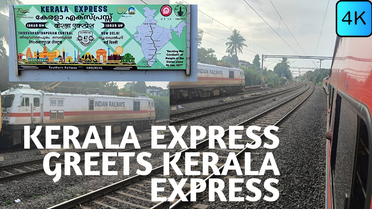 New Delhi Trivandrum Kerala Express welcomes Trivandrum Newdelhi Kerala ...