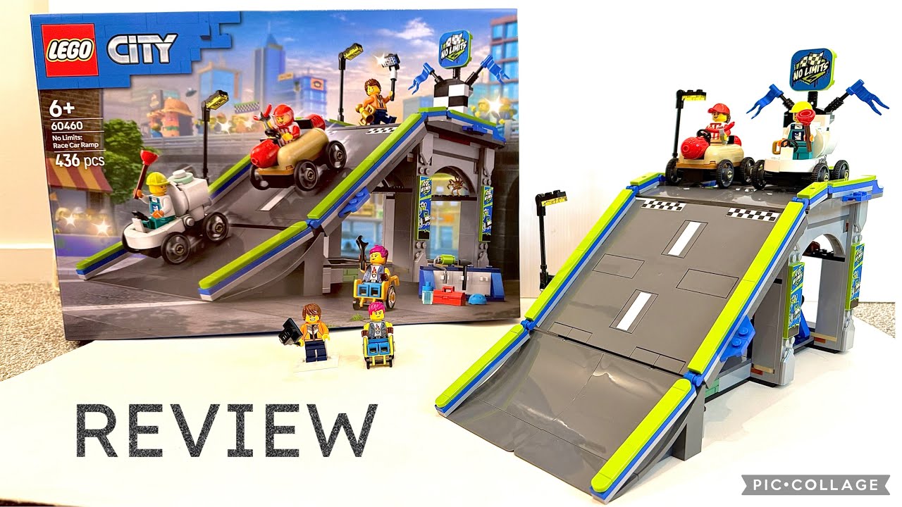 2025 LEGO City 60460 No Limits: Race Car Ramp Track REVIEW!!! - YouTube