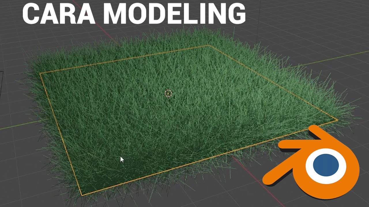 Cara Bikin Rumput Di Blender Atau Cara Modeling Rumput Di Blender Bagi ...