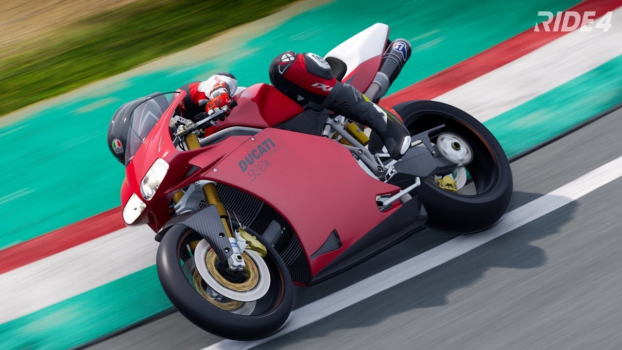 RIDE 4 Career Mode #572 THE RED LEGEND - DUCATI 998R (2002) Gameplay ...