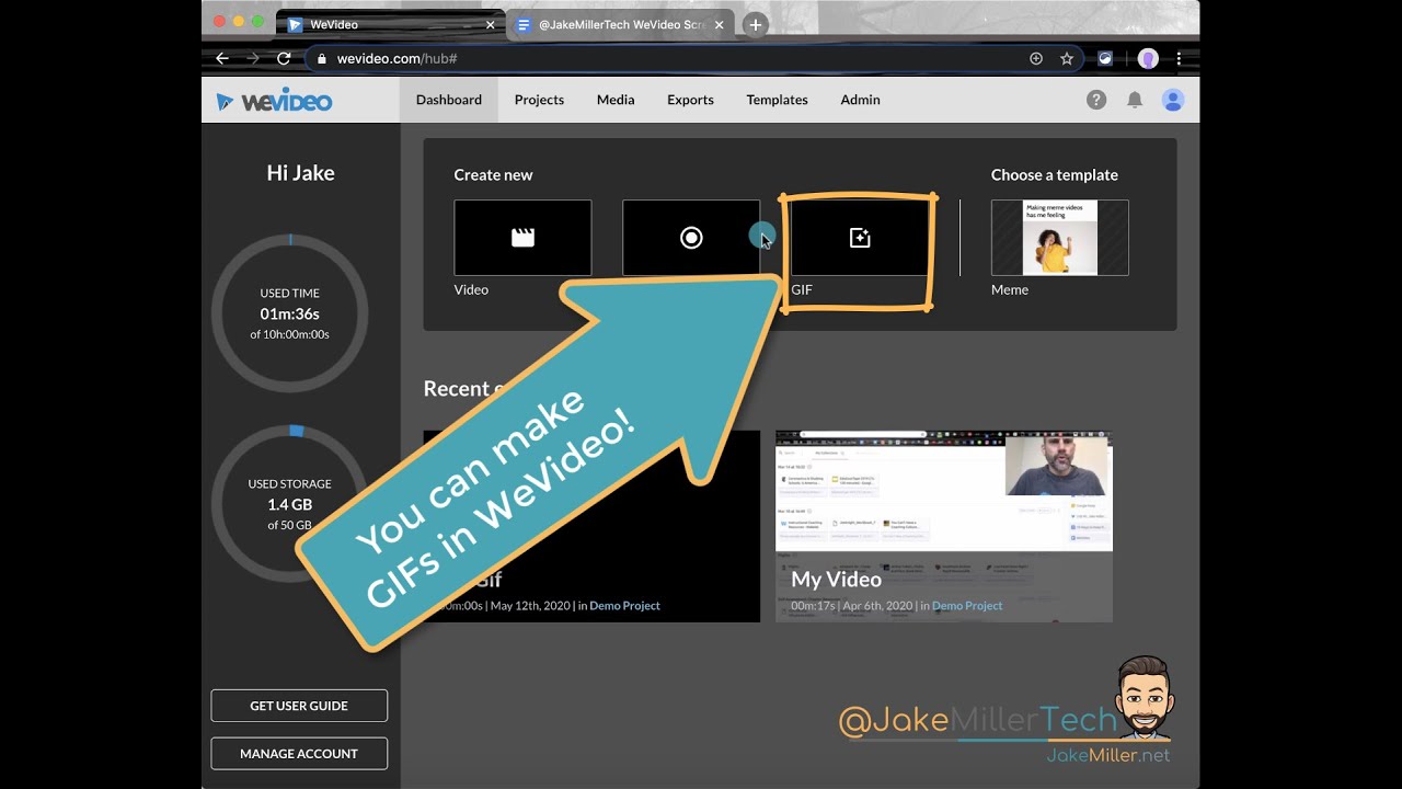 Pausable #EduGIF - WeVideo GIF Creation - YouTube