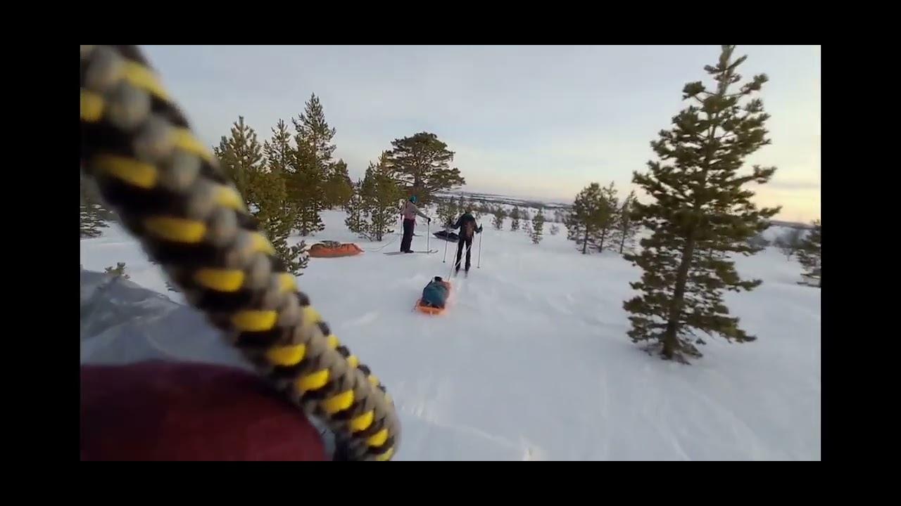 Finské Laponsko na běžkách (březen 2022) / Finnish Lapland on skis ...