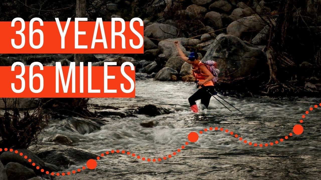 Mama Runs 36 Miles in the Mountains Then Soaks in Hot Springs - YouTube