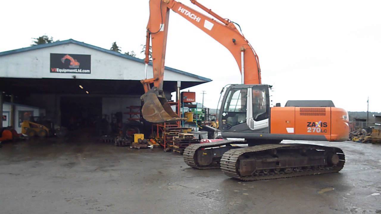 Hitachi ZX270 LC -3 for Parts - YouTube