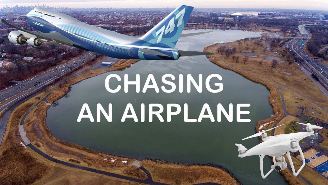 CHASING AN AIRPLANE - DJI PHANTOM 4 ️ - YouTube