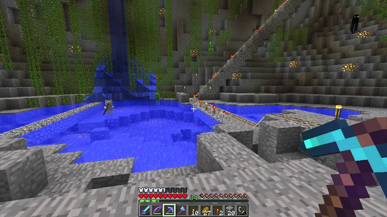 Minecraft - Spellbound Caves - Part 15 - YouTube