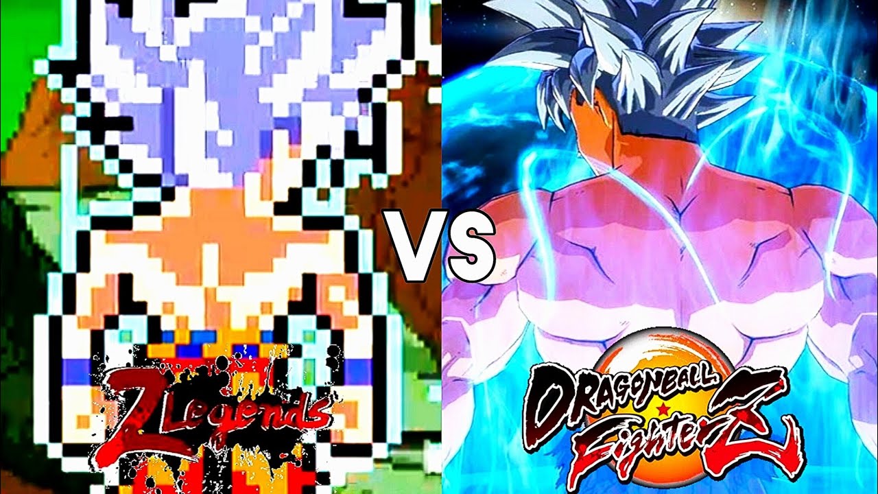 Z LEGENDS Mui vs DBZ fighterz mui - YouTube