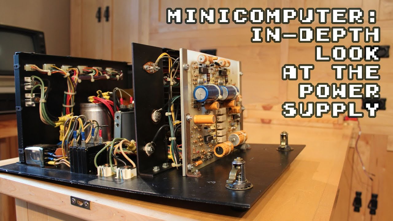 Minicomputer Part 3: In-depth Look at the Power Supply - YouTube