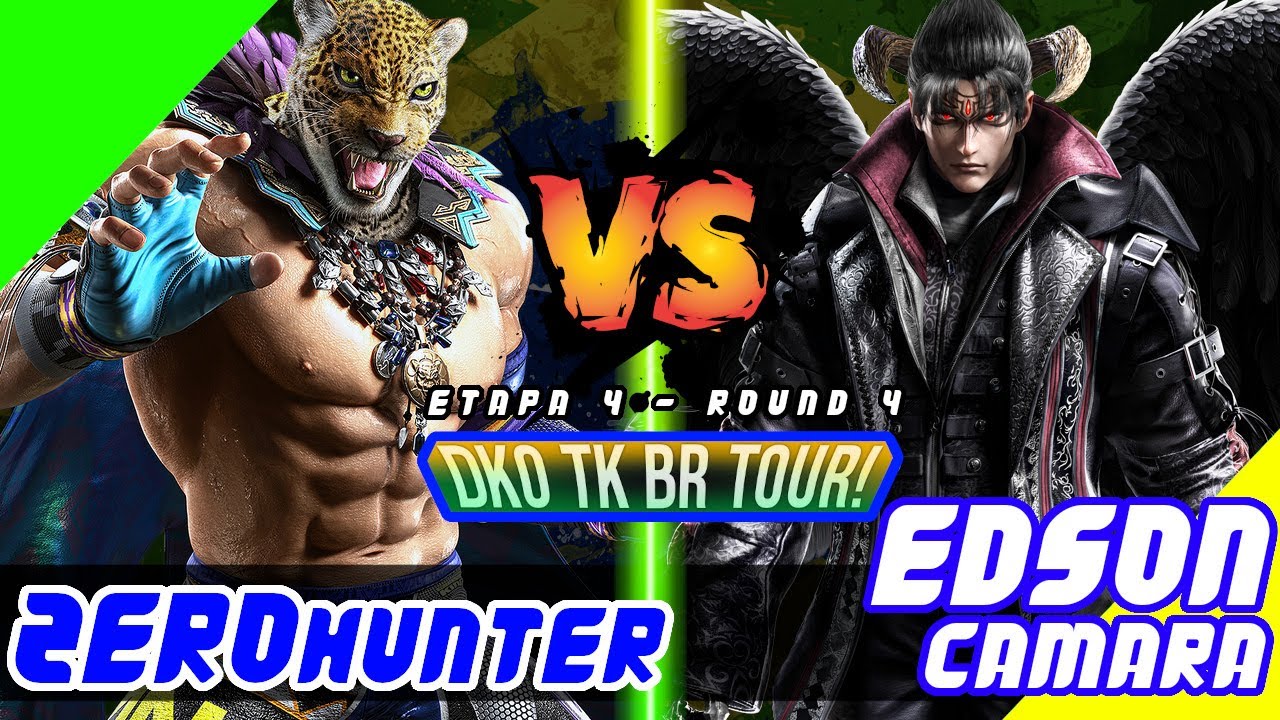 TEKKEN 8 | AOF- ZeroHunter44 vs Edson Câmara | DBKO 1ª Divisão - 4ª ...