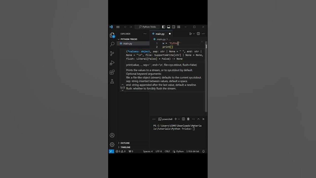 Python Tricks Reversing Words In Python Python Python3 Coding Code Tricks Reverse Word
