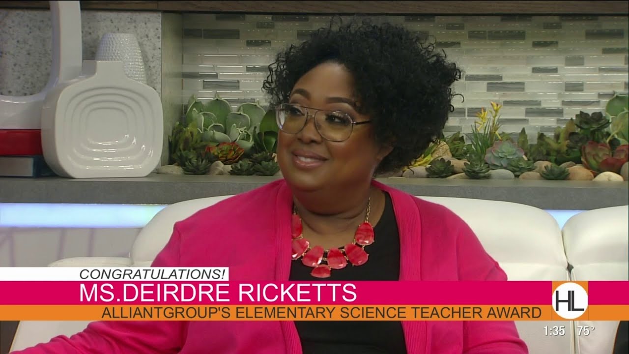 Congrats to Ms. Deidre Ricketts, winner of the Elementary Science ...