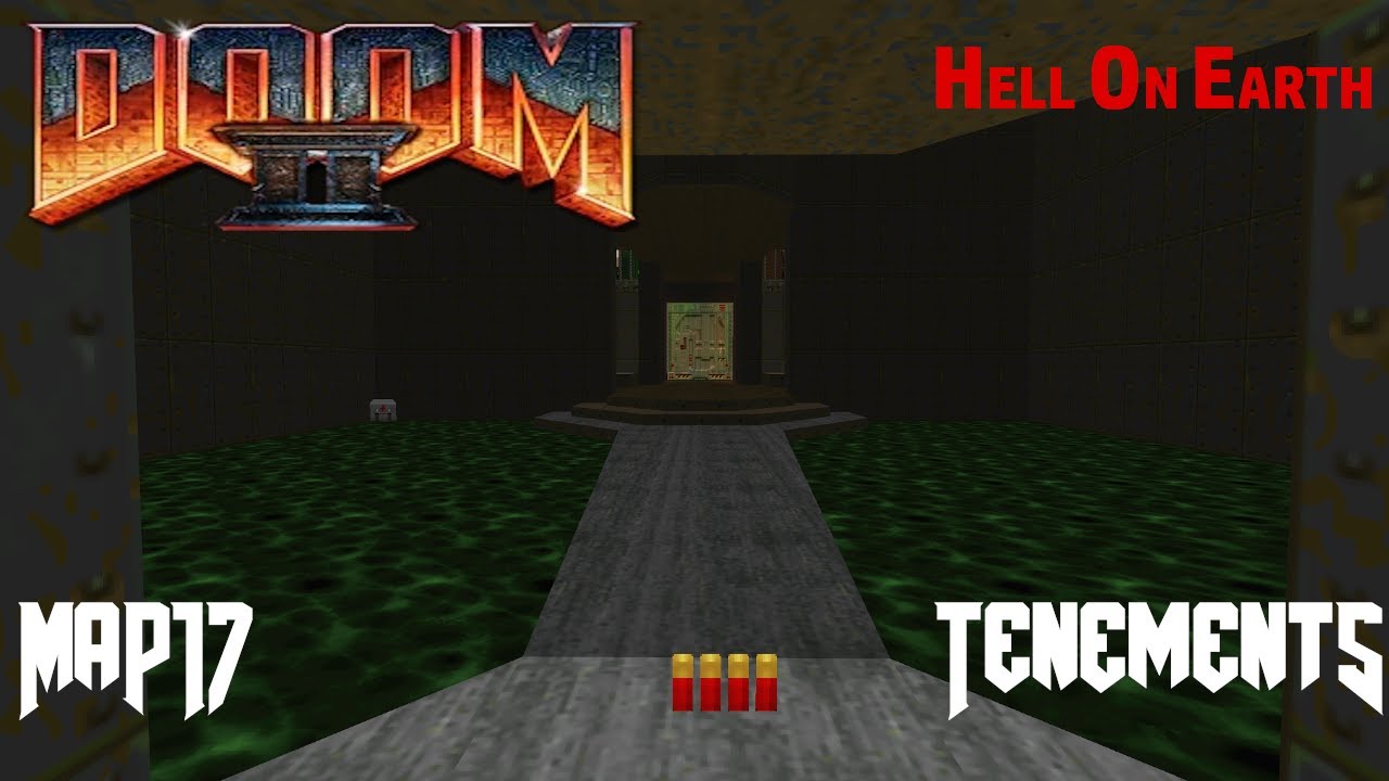 DOOM 2 - Map 17: Tenements - YouTube