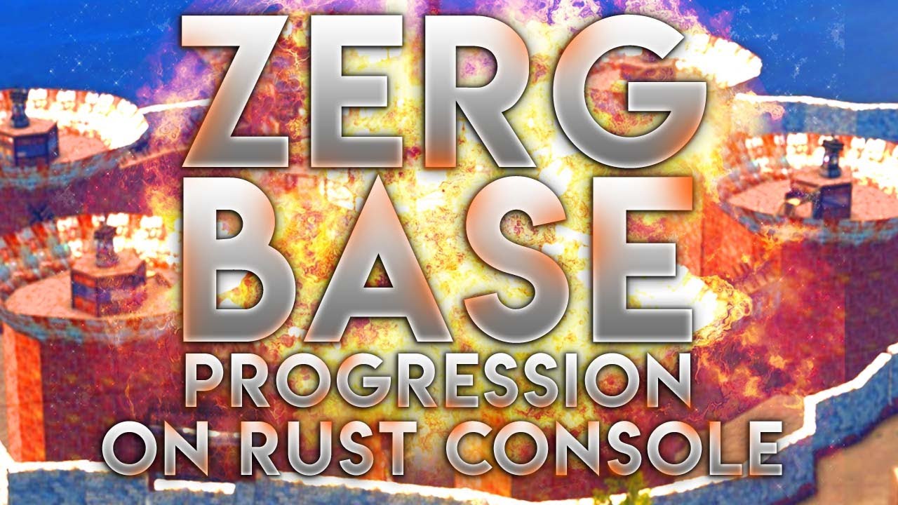 BIGGEST BASE ON CONSOLE RUST? | Huge Base Progression Rust Console ...