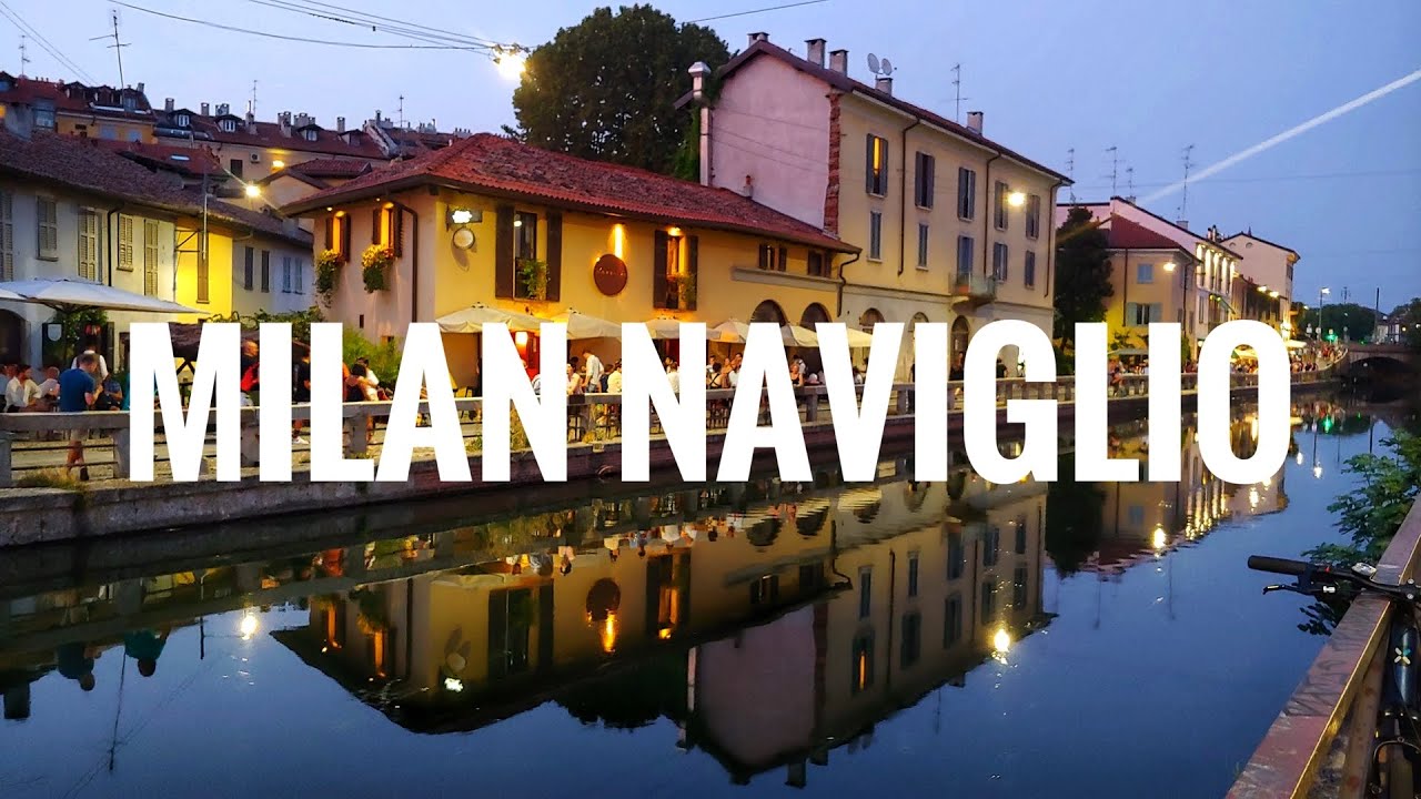 MILAN NAVIGLIO que hacer? Vale la pena? - YouTube