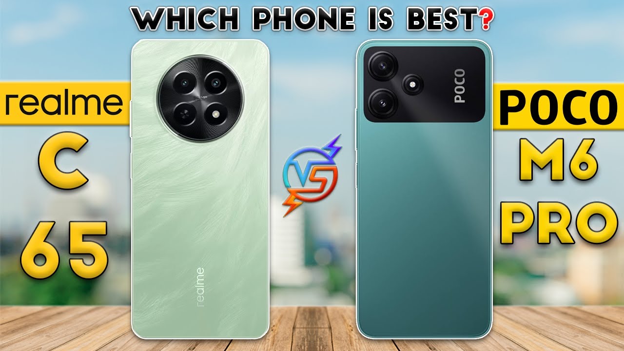 realme C65 vs Poco M6 Pro : Which Phone is Best 😱 - YouTube