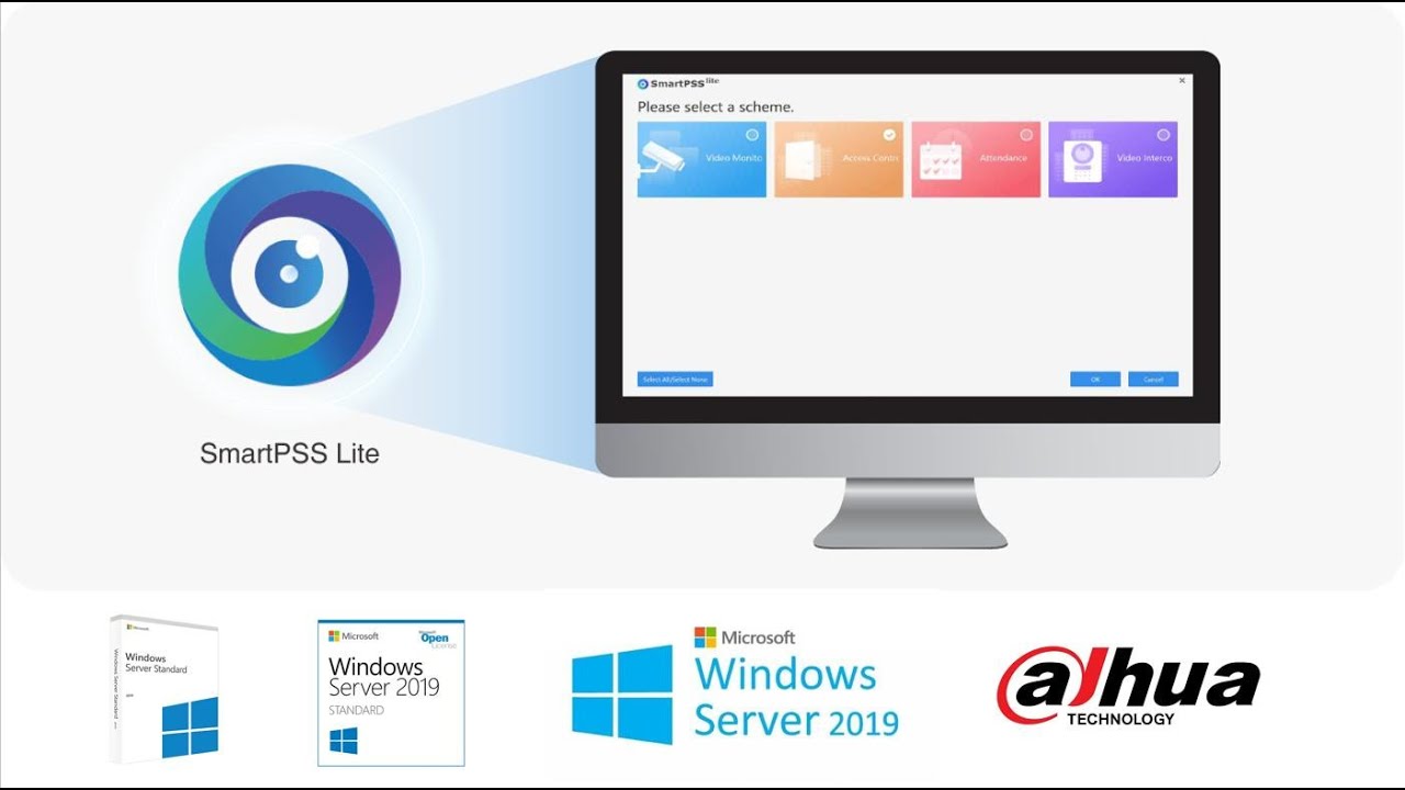 Install Dahua Camera viewing software on Windows Server | SmartPSS Lite - YouTube