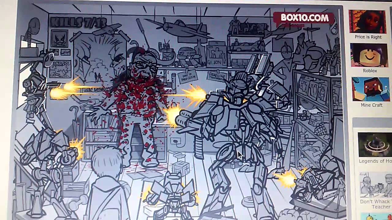 Whack your boss superhero edition - YouTube