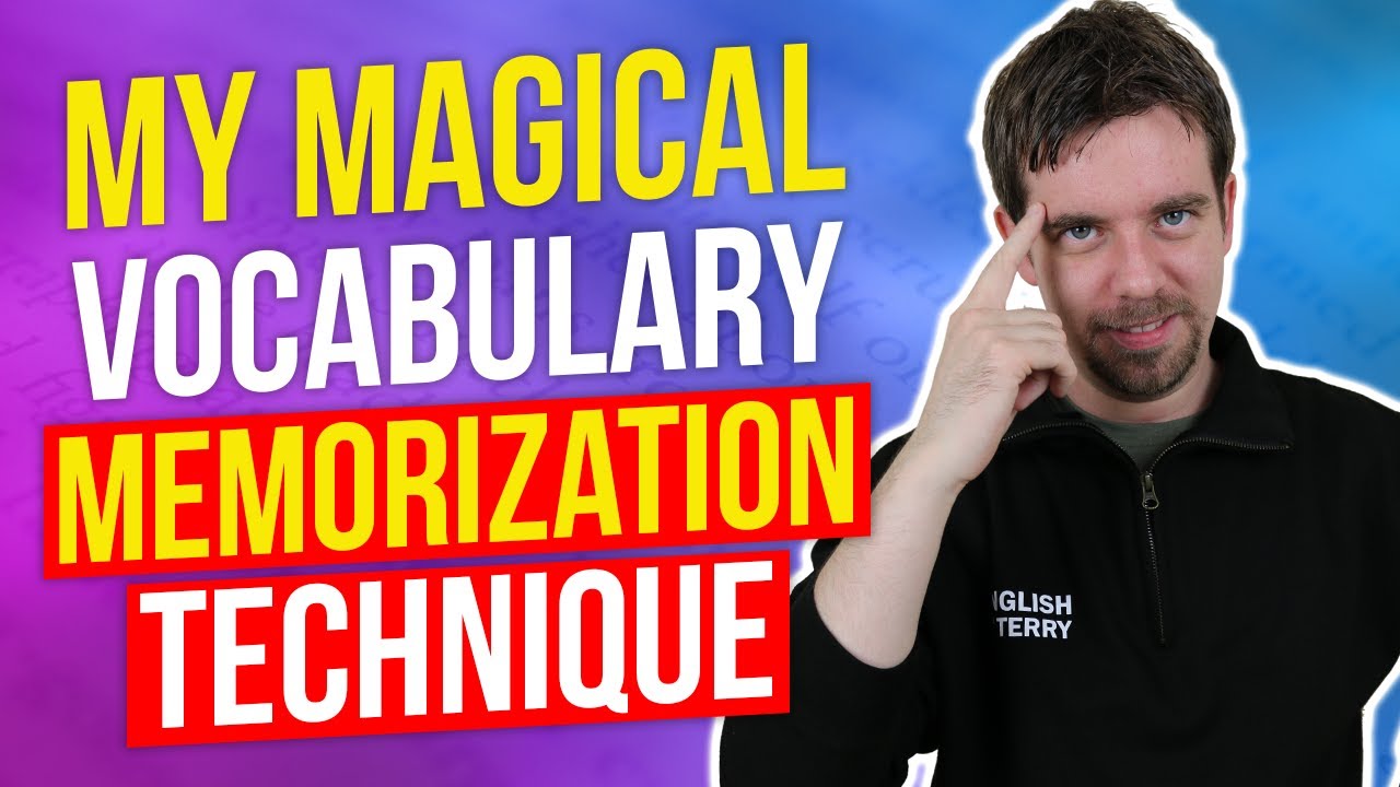 My magical vocabulary memorization technique - YouTube