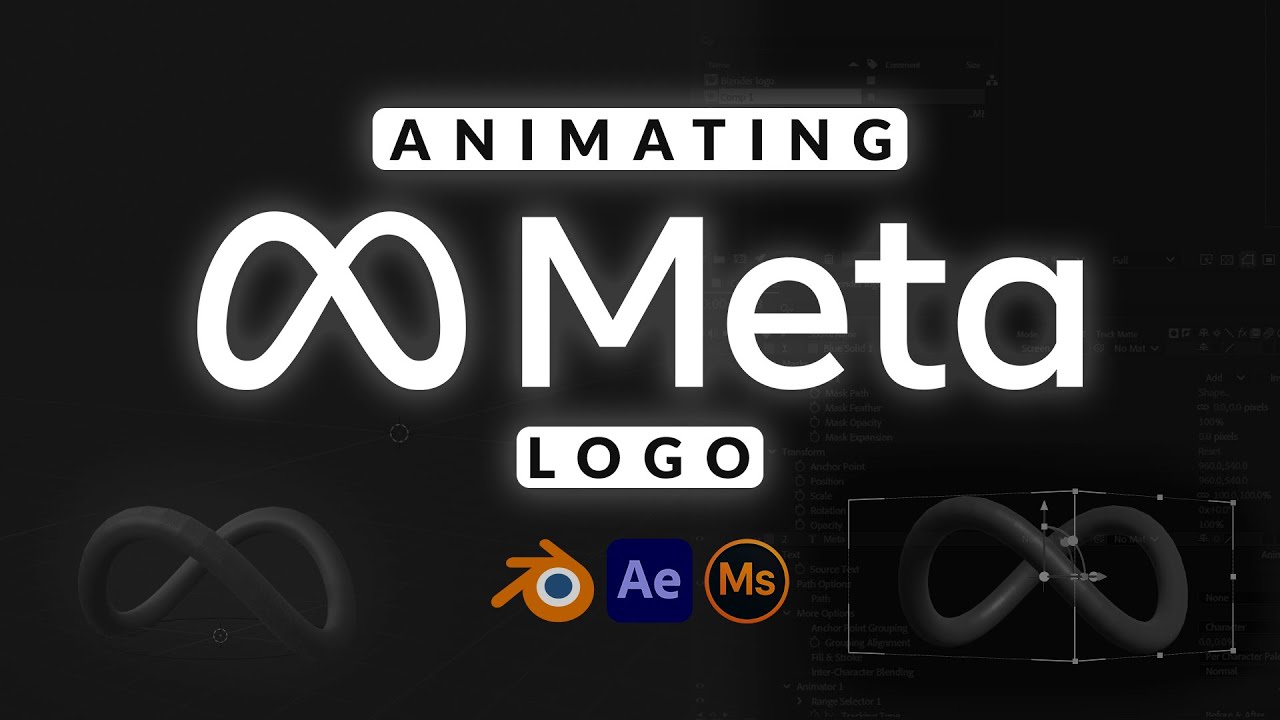 Replicating Meta Logo Animation using Blender and After Effects - YouTube