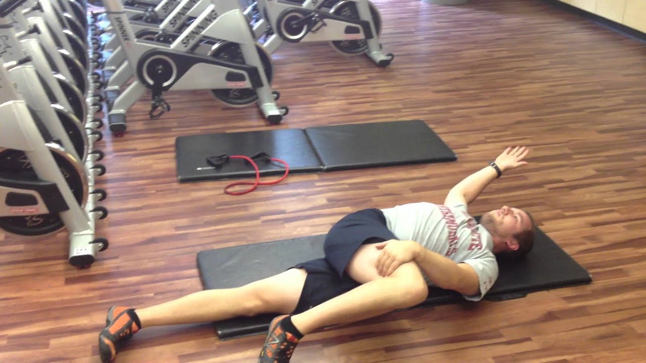 Hip Roll-Over - YouTube