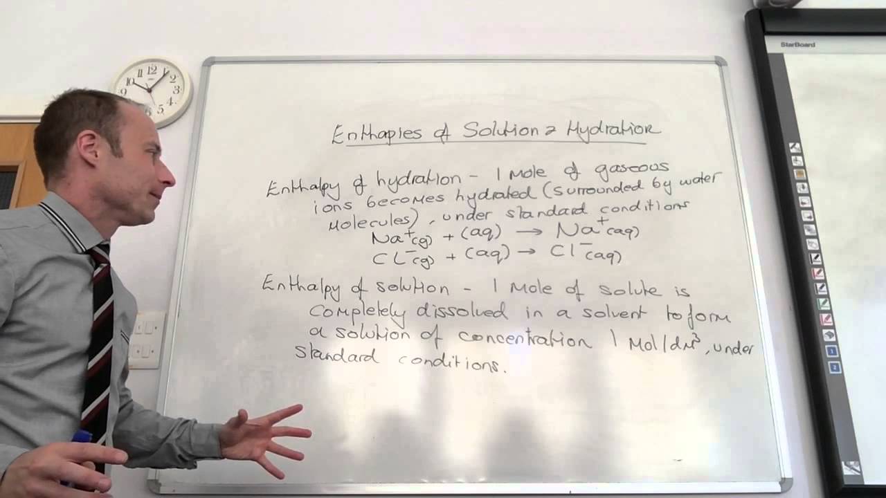 A2 enthalpies of solution and hydration from www.ChemistryTuition.Net ...