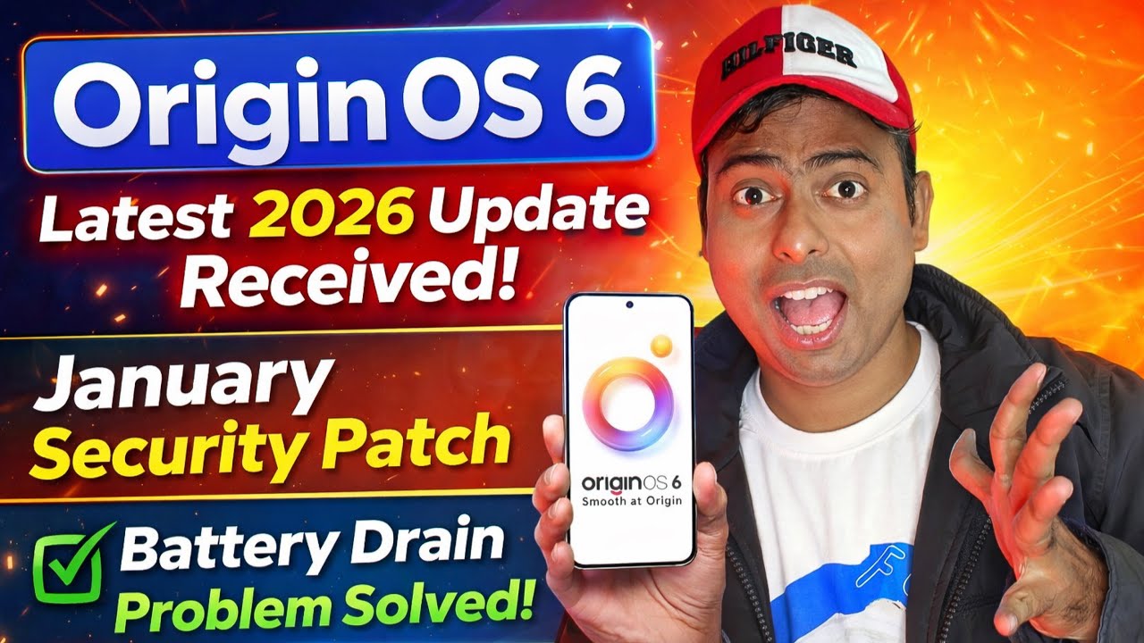 🔥 Origin OS 6 January 2026 Update | Download & Install | New Features ...