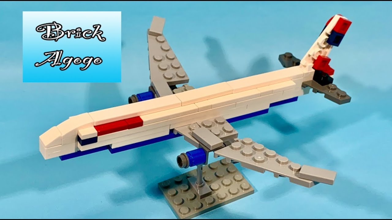 Lego Boeing 777-300er British Airways livery - Lego Custom MOC - YouTube