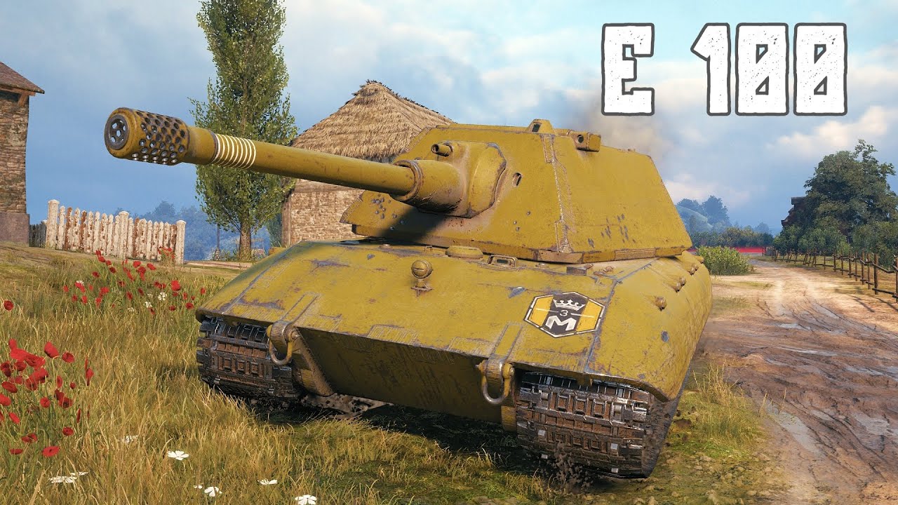 World of Tanks E 100 - Armored Beast on the Battlefield! - YouTube