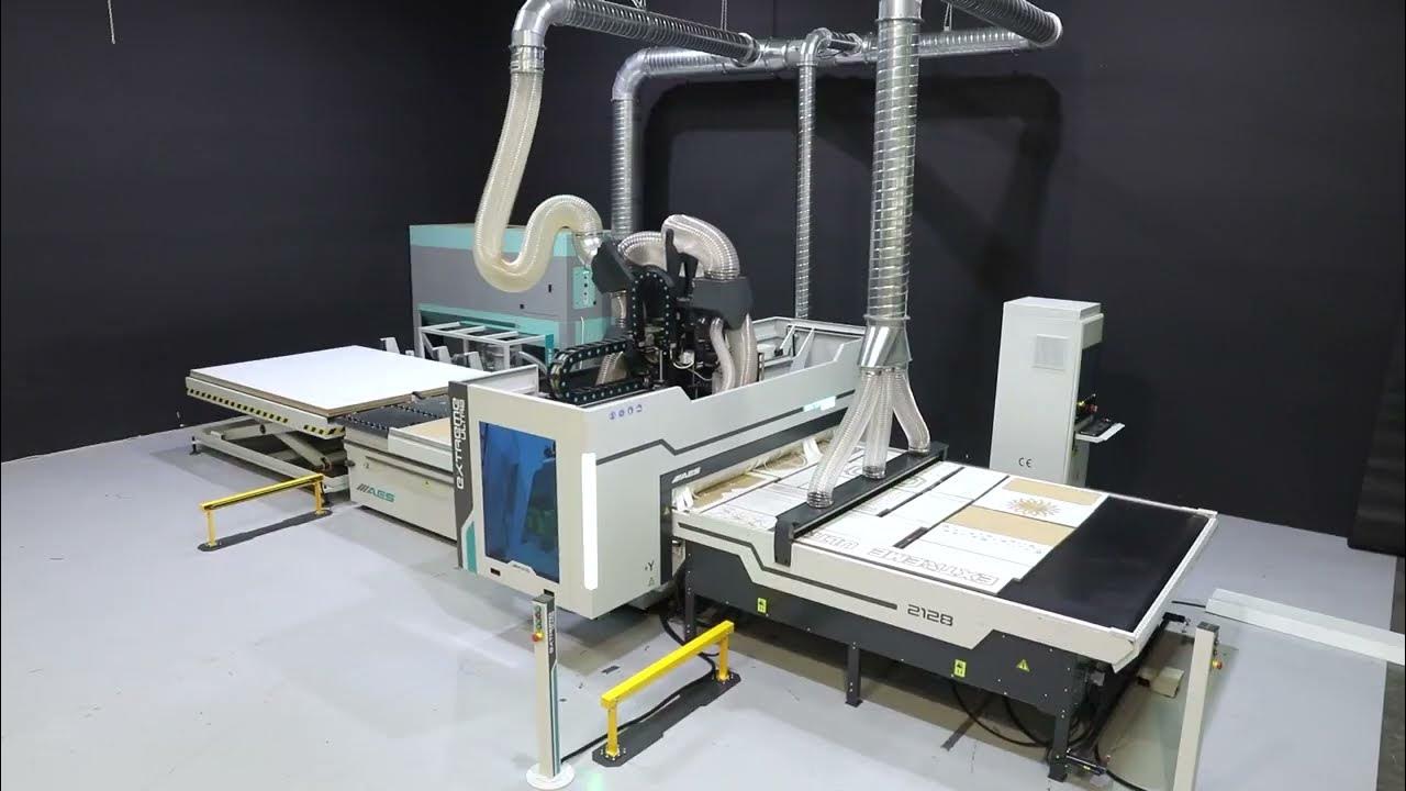 AES Extreme Ultra CNC Router - YouTube