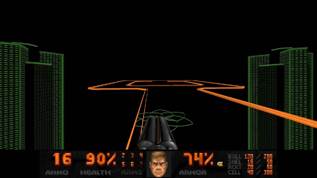 Doom 2 - Sunlust (Map 6: Neo Gerouru) UV-Max (Map Author: Ribbiks ...