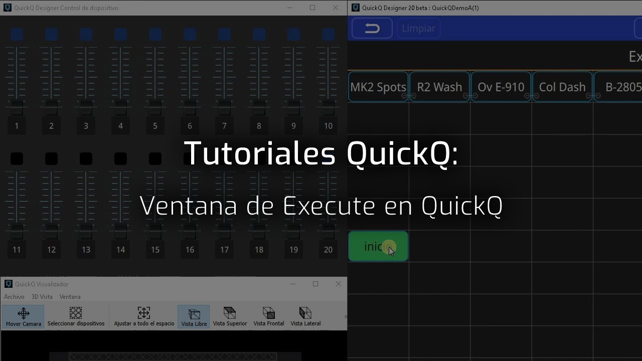 Tutoriales QuickQ: Ventana de Execute en QuickQ - YouTube