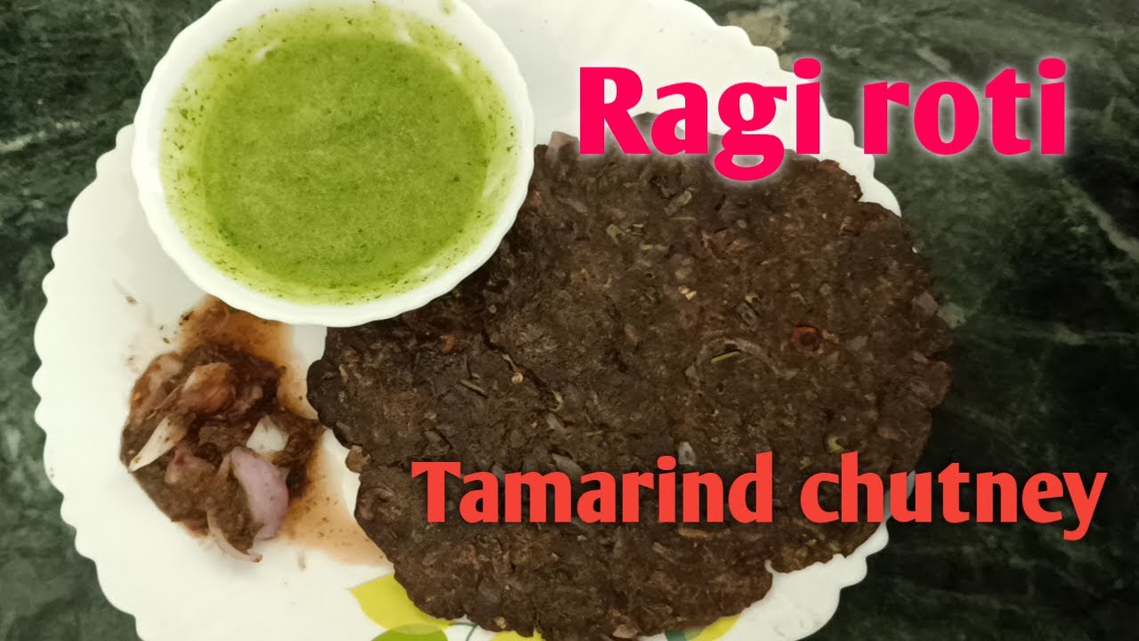 Ragi Roti With Tamarind Chutney 😇😇 - YouTube