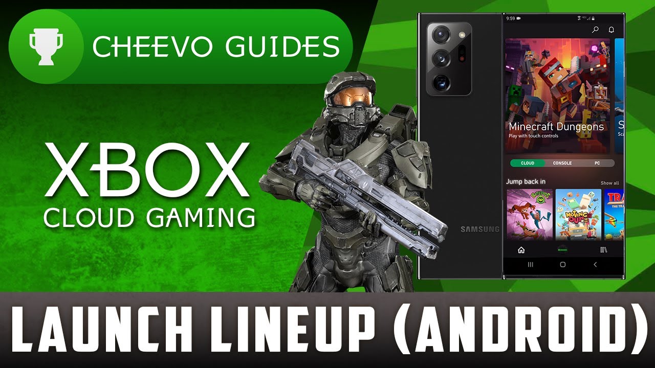 XBOX CLOUD GAMING - Launch Lineup (Android) **OVER 150 GAMES!!** - YouTube