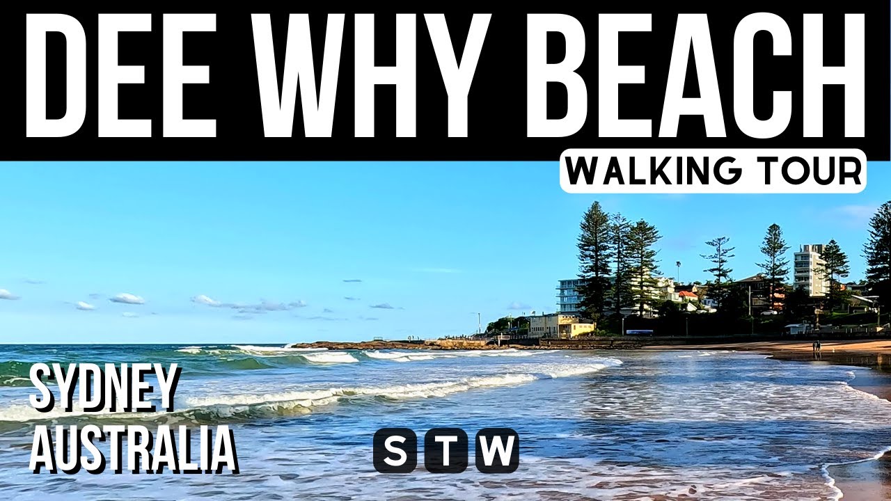 4K 🏄 Dee Why Beach Walking Tour 🇦🇺 Sydney Australia - YouTube