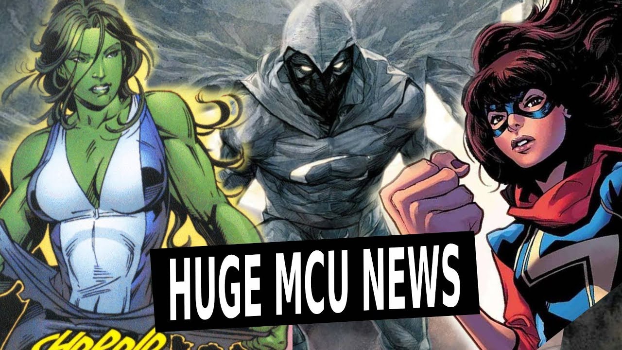 MCU PHASE 4 NEWS! Moon Knight, Ms Marvel, and She-Hulk Break Down ...