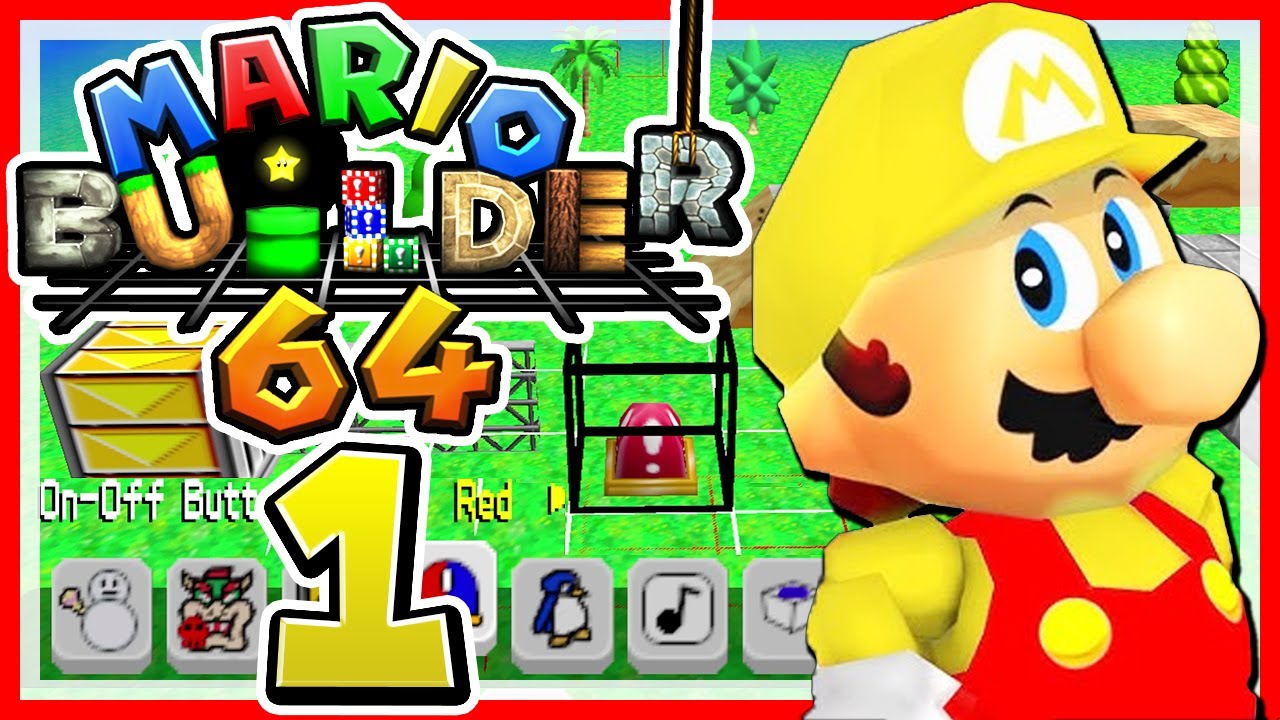 MARIO BUILDER 64 # 01 🏗️ Mario Maker in 3D! So baut man eigene SM64 ...