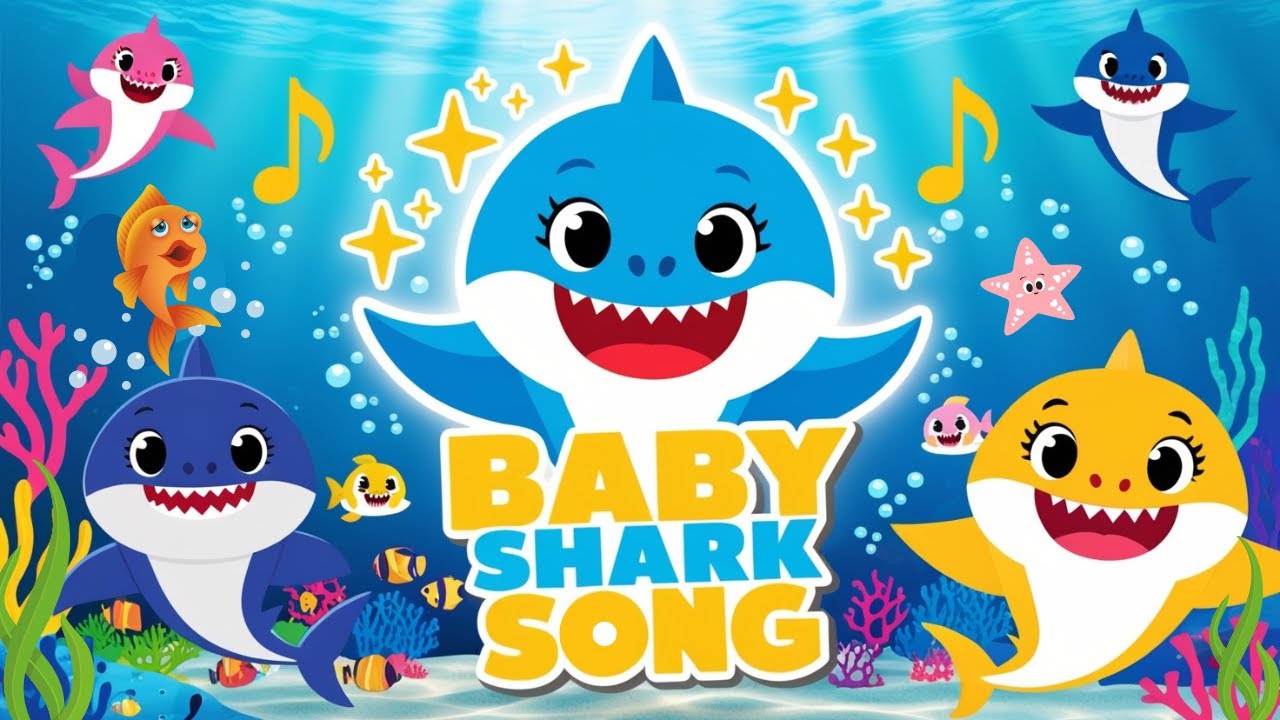 Baby Shark Song - with Lyrics | Nursery Rhymes & Baby Song | KidTune ...