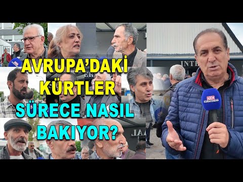 Avrupa’daki Kürtler barış sürecine nasıl bakıyor? İşte halkın nabzı / Adem Karacoban