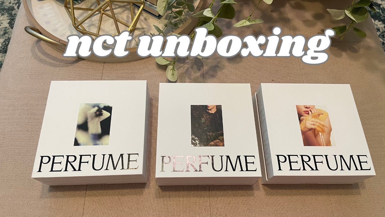 nct dojaejung perfume unboxing | box versions - YouTube