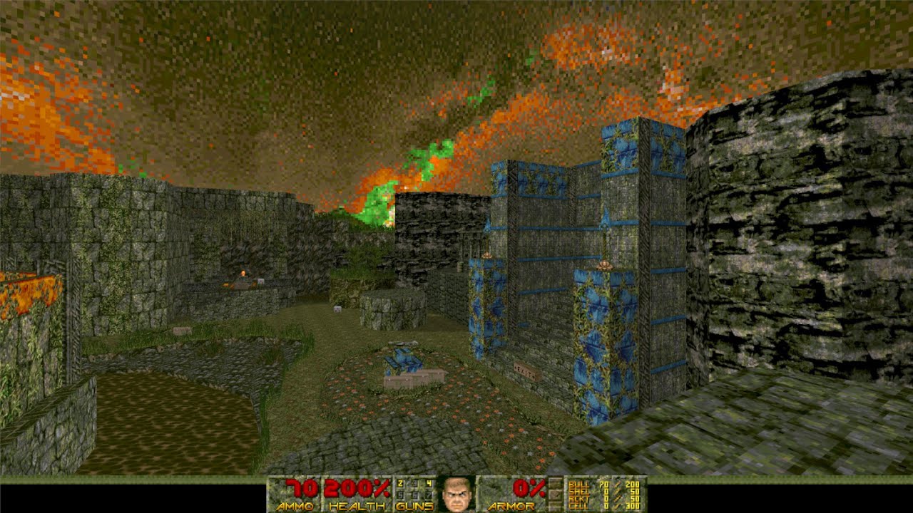 Trial of Cthaat - Doom II level by Glikkzy - YouTube