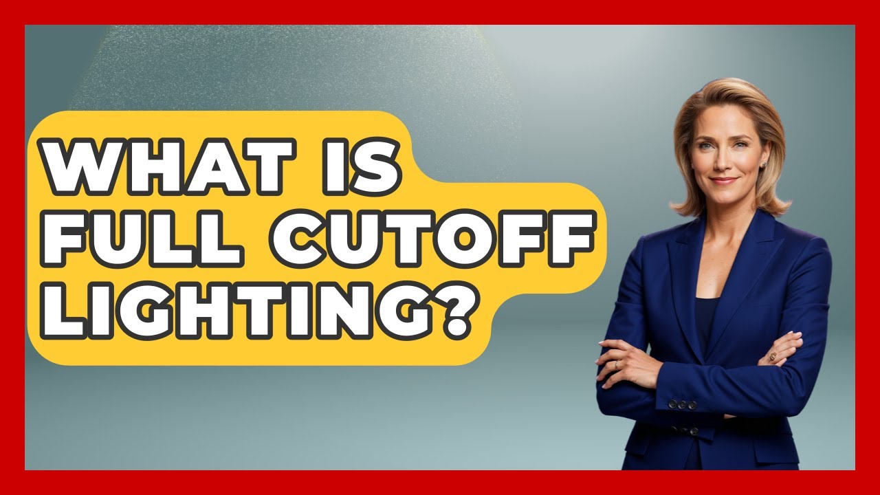 What Is Full Cutoff Lighting? - Profiles in Politics - YouTube