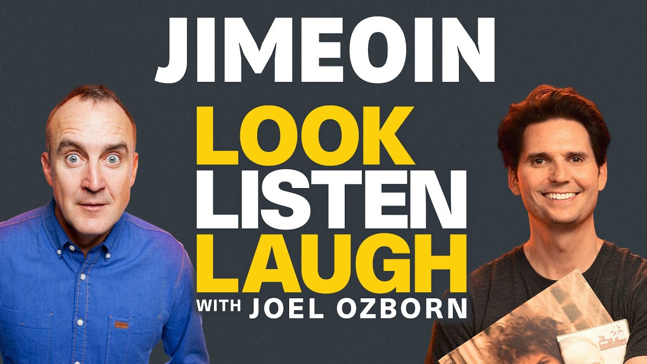 Jimeoin on LOOK LISTEN LAUGH with Joel Ozborn - YouTube