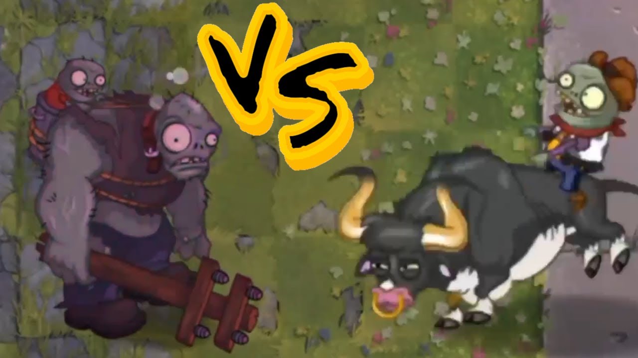 Plants vs Zombies 2 Rodeo Legend Zombie vs All Zombies | Mronger - YouTube