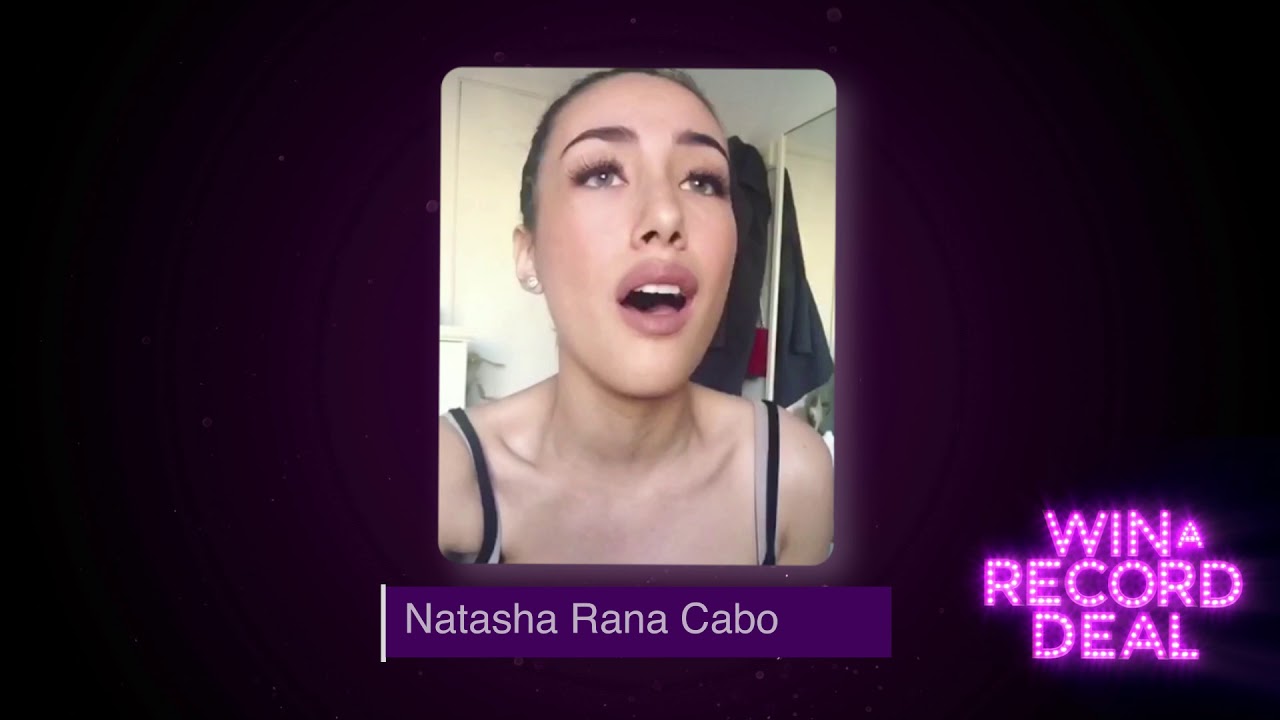 Natasha Rana Cabo Audition - Win a Record Deal - YouTube
